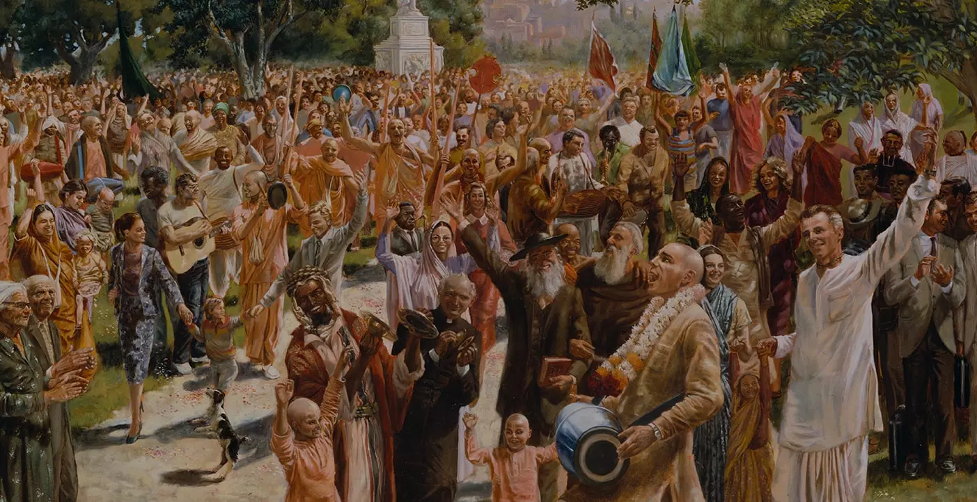 ISKCON of Attapur - Dissolve in Krishna Consciousness